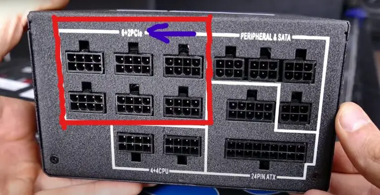 Which End Of PCIe Cable Goes To The PSU? (With Images) - PCPartsGeek