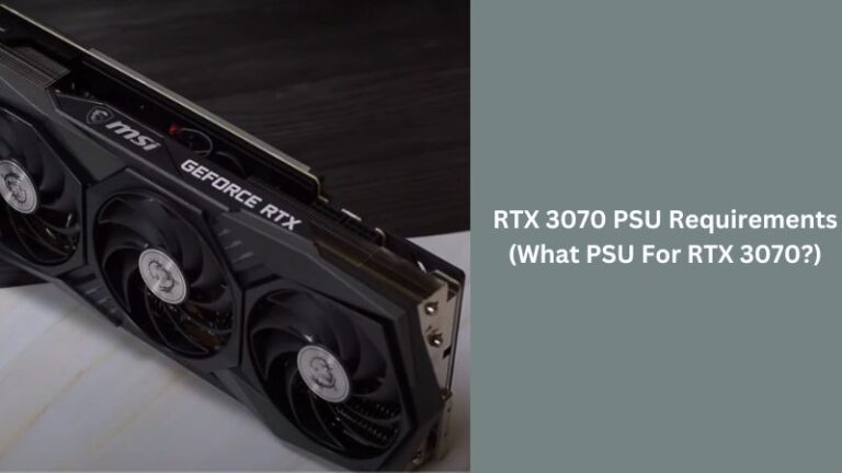 RTX 3070 PSU Requirements (A PSU Selection Guide) - PCPartsGeek